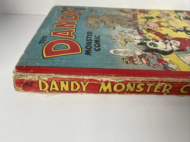 THE DANDY MONSTER Comic book 1951 D.C Thompson & Co Ltd Vintage UK Book ...