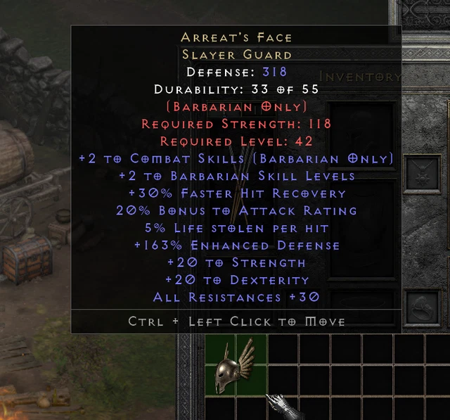 DIABLO 2: RESURRECTED ARREAT'S Face Slayer Guard 💥 Ladder S4 Softcore ...