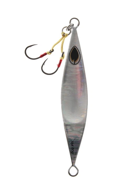 BLACK MAGIC FLIPPER Slow Pitch Jig 60g Silver/Orange/Lumo $11.54 ...