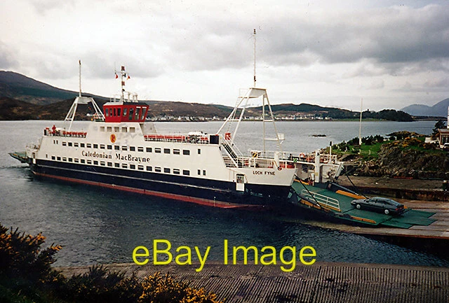 PHOTO 6X4 CALMAC ferry from Kyle of Lochalsh to Kyleakin c1993 £2.00 ...