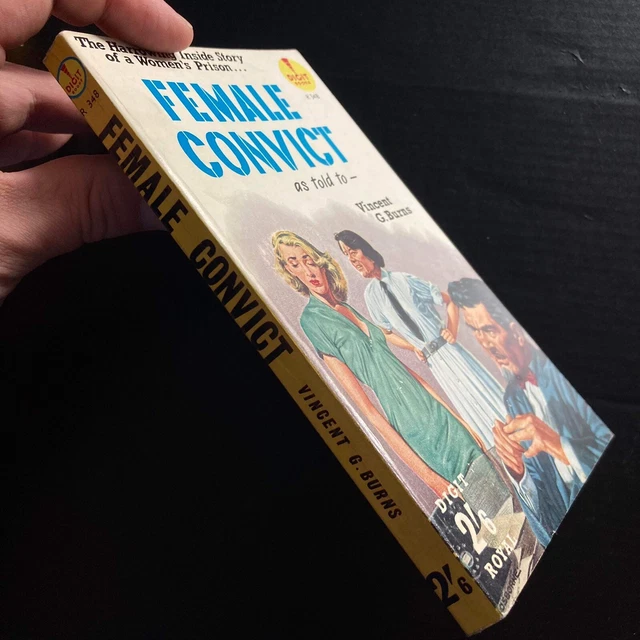 VINCENT G BURNS - Female Convict - Digit Books - 1960 Pulp Fiction ...
