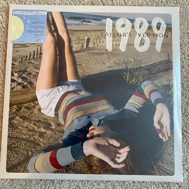 TAYLOR SWIFT 1989 (TAYLOR’S VERSION) SUNRISE BOULEVARD YELLOW VINYL ...