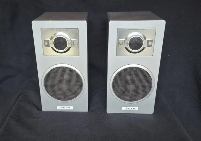 HITACHI SPEAKERS HS-M2 mkII Vintage 80's Mini System. Good working ...