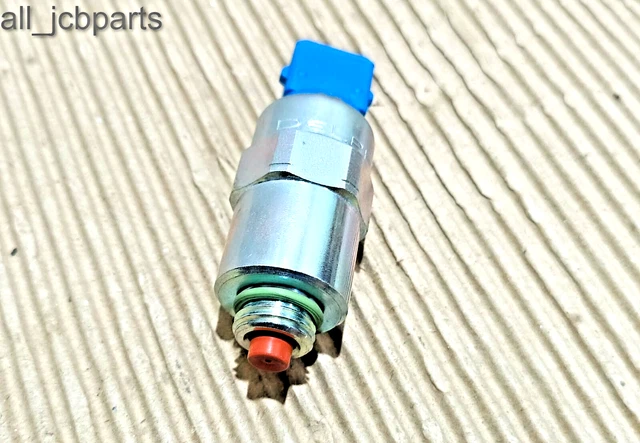 GENUINE DELPHI LUCAS JCB 12V Fuel Pump Shut Stop Solenoid 7185-900G ...