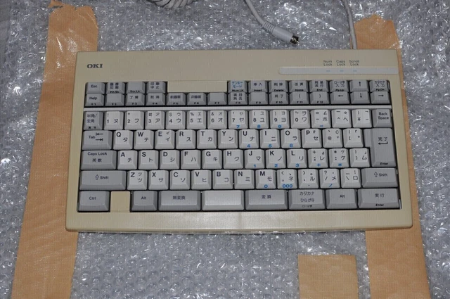 OKI - VINTAGE Japanese PC Keyboard RARE EUR 347,44 - PicClick DE