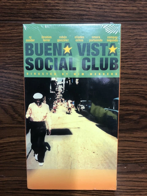 BUENA VISTA SOCIAL CLUB Ry Cooder VHS Directed by Wim Wenders NEW ...