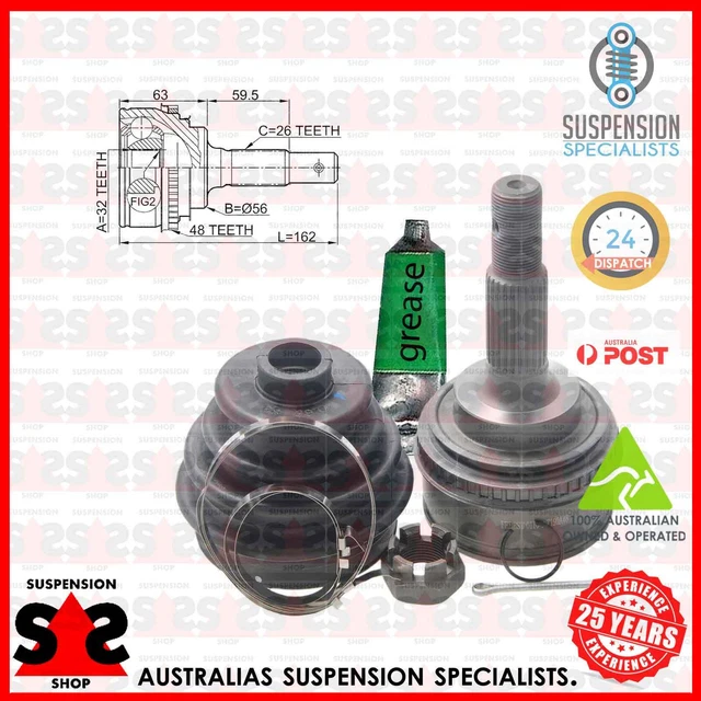 FRONT AXLE JOINT Kit, Drive Shaft Suit TOYOTA Carina E Vi Sportswagon (_T19_) EUR 71,99 ...