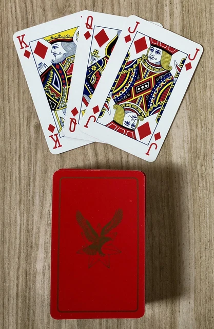 PACK OF CARTAMUNDI Playing Cards Promoting Eagle Star Insurance with 1 ...