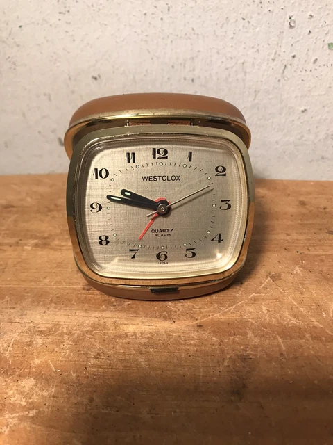 WESTCLOX TRAVEL ALARM Clock £5.10 - PicClick UK