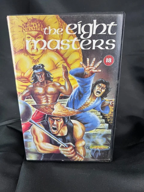 VHS VIDEO TAPE - The Eight Masters - Cert 18 - Martial Arts - Kung-Fu £ ...