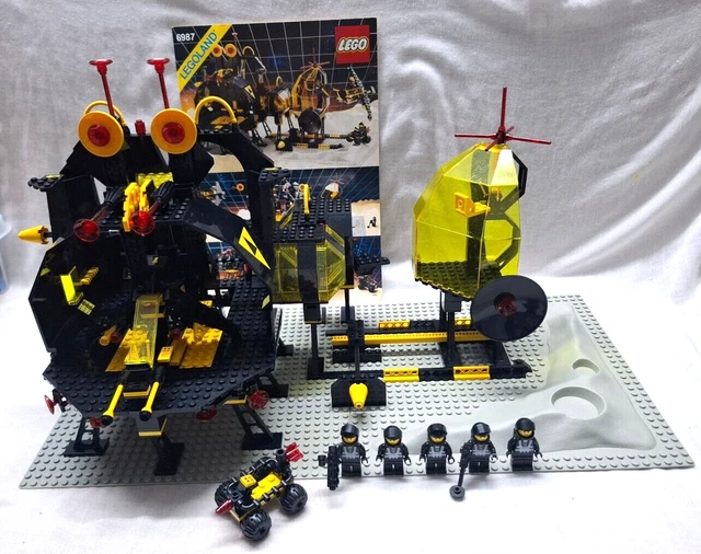 LEGO® SET:6987 -SPACE- Blacktron I-Message Intercept Base + OBA ...
