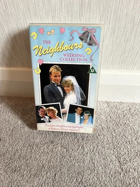 THE NEIGHBOURS WEDDING Collection - Bbc Vhs Video - Kylie Minogue ...