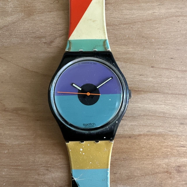 OROLOGIO SWATCH &&ST. Catherine Point"" GB121 del 1987 EUR 9,31 ...