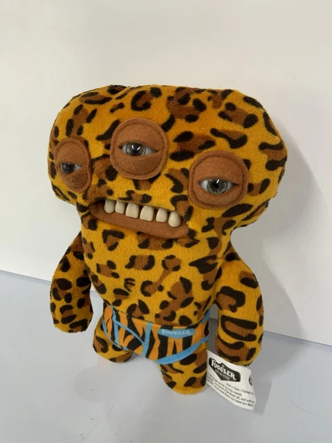 FUGGLER FUNNY UGLY Monster Budgie Fuggler Leopard Print 3 Eyed Annoyed ...
