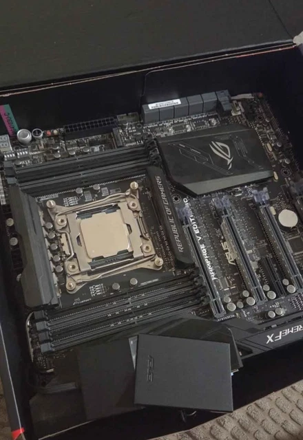 ASUS ROG RAMPAGE V Edition 10 motherboard with intel core i7-6950x cpu ...