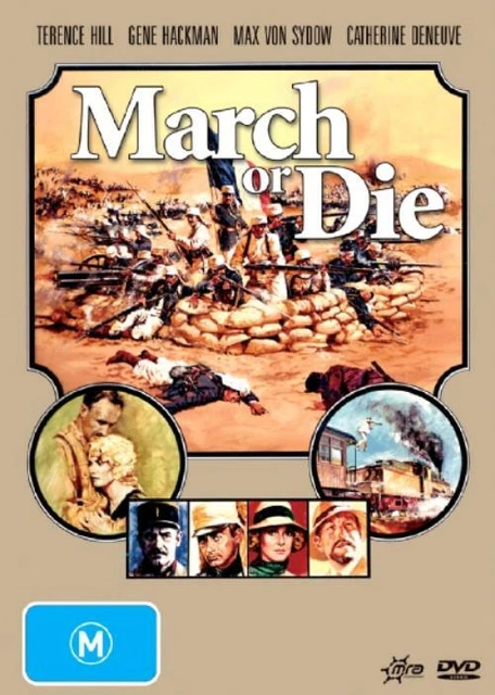 MARCH OR DIE (1977) - RARE CBS-FOX Gene Hackman Epic War Drama - Betamax not Vhs $48.05 ...