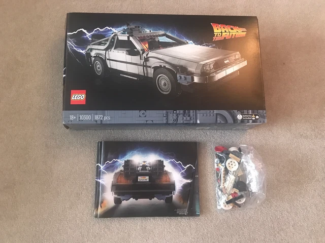 LEGO BACK TO the Future DeLorean 10300 with box and instructions EUR ...