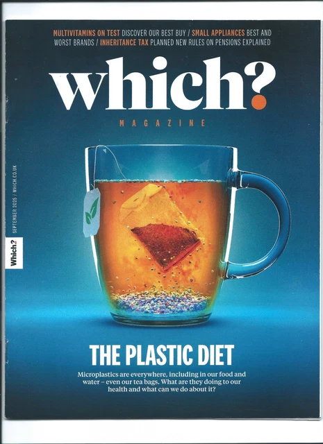 WHICH CONSUMER MAGAZINE -September 2025 Which? consumer magazine £2.22 ...
