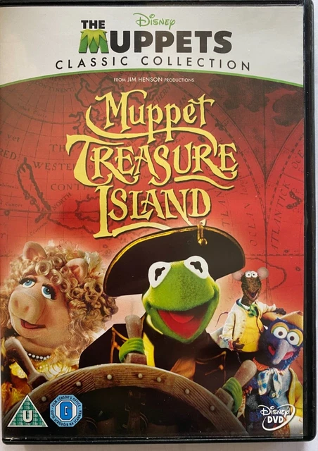 MUPPET TREASURE ISLAND DVD 1996 Muppets Family Movie Comedy w/ Tim ...