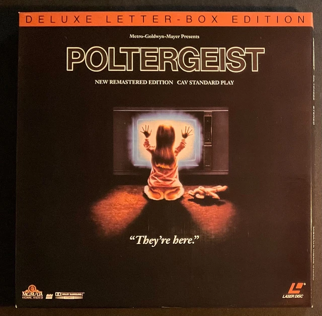 POLTERGEIST - DELUXE Letter-Box 3-Disc CAV Edition Laserdisc Box Set ...