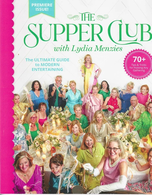 THE SUPPER CLUB magazine Jan 2026 Vol 1 Issue 1 Lydia Menzies ...