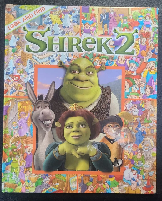 SHREK 2 LOOK and Find (Hardcover 2004) £16.16 - PicClick UK