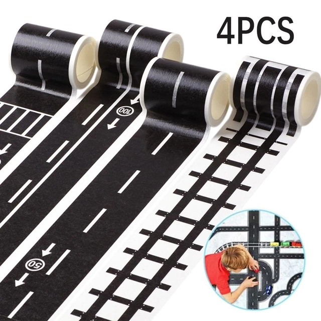 PAPIER BANDE DE scène de piste de route Autocollant de conception ...