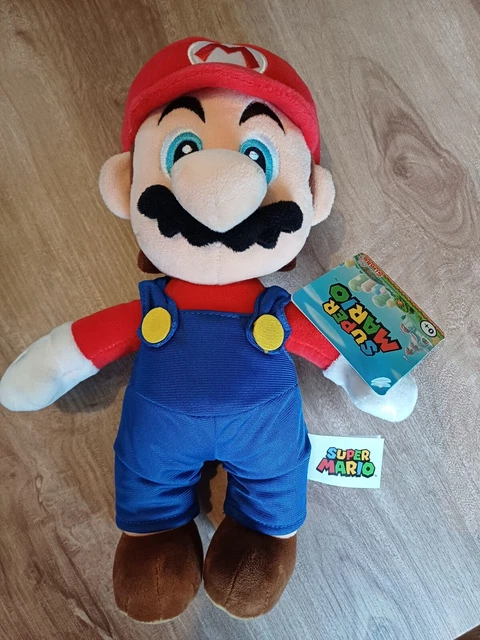 SUPER MARIO BROS Soft Toy, Mario 30cm Plushe- Simba Toys Official ...
