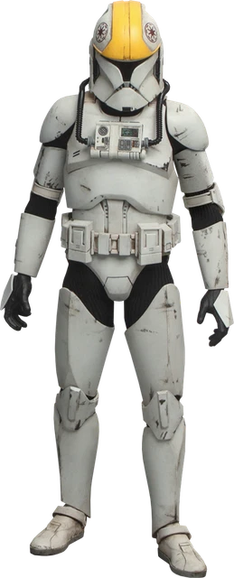 STAR WARS EP. II Stormtrooper Clone Trooper Pilot 1/6 Hot Toys Sideshow ...