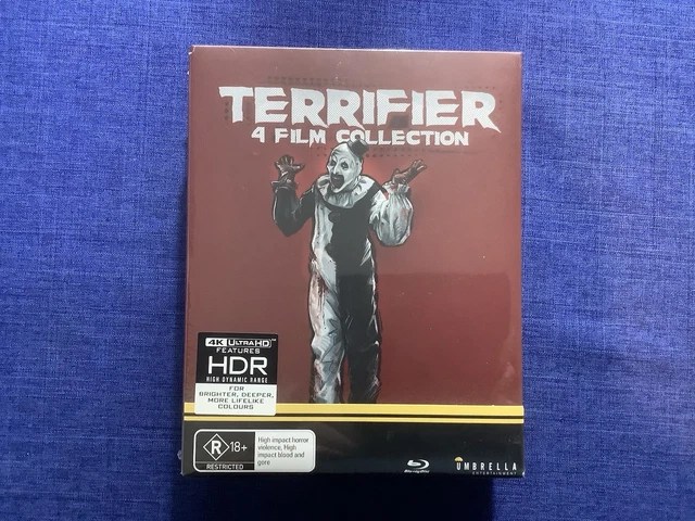 TERRIFIER 4-FILM COLLECTION (4K Ultra HD) Boxset Brand New Sealed ...
