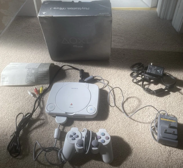 SONY PLAYSTATION PS One PS1 With Controller, cables Retro Gaming ...