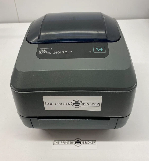 ZEBRA GK420T THERMODRUCKER USB paralleler serieller Anschluss GK42 ...