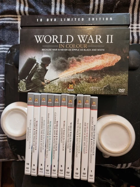 WW2 WORLD WAR II in Colour Limited Edition - 10 DVD Boxset EUR 34,55 ...