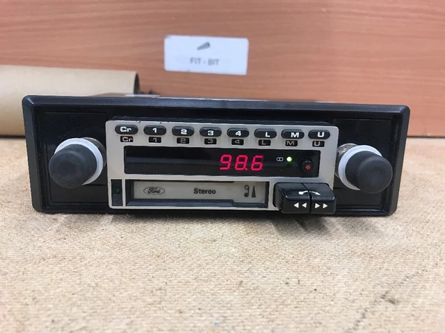FORD CAPRI ETC Rare Esrt32ps Digital Car Radio Stereo Cassette player £ ...
