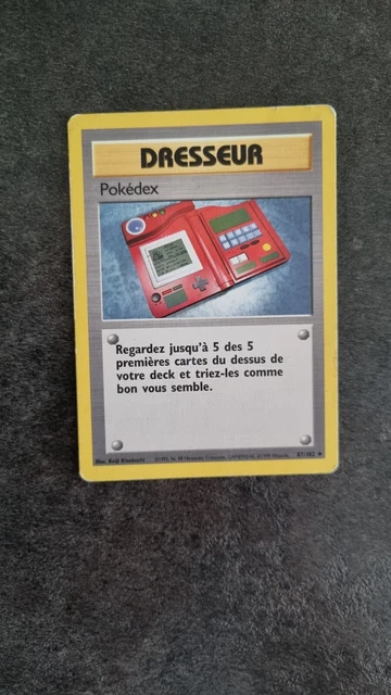 CARTE POKÉMON DRESSEUR "Pokédex" - Set de Base 87/102 FR Wizards EUR 5 ...