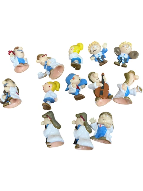 VINTAGE COLLECTIBLE TETLEY Figurines Set Quirky Character Figures £9.00 ...