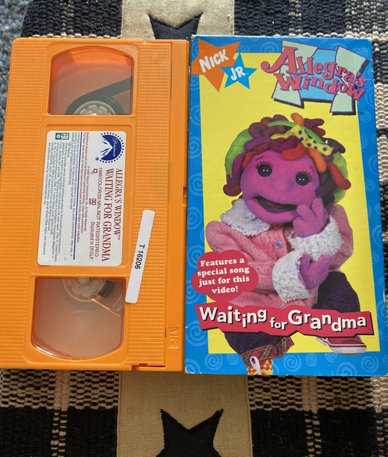 ALLEGRA'S WINDOW NICK Jr. Waiting For Grandma VHS Nickelodeon Allegra ...