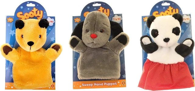 THE SOOTY SHOW Hand Puppet Collection: Sooty, Sweep and Soo £9.60 ...