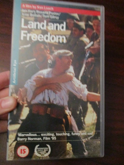 KEN LOACH LAND and Freedom VHS Video Tape (NEW) EUR 9,33 - PicClick FR