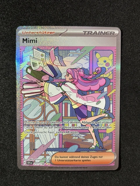 POKÉMON KARTE MIMI Secret Illustration Rare Karmesin&Purpur SVI 251/198 ...