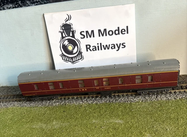 LIMA 5342W LMS maroon lined Full Brake coach 30964 Unboxed £6.00 ...