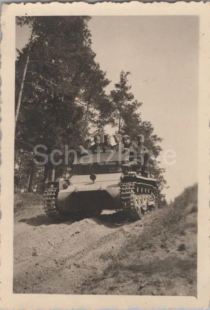 FOTO, PANZER-REGIMENT 7, Panzer Fahrschule, Bergabfahrt (MJ-55)1027 EUR ...