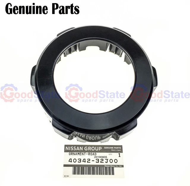 GENUINE NISSAN PATROL Y60 GQ Front Alloy Wheel Black Hub Cap EUR 40,79 ...