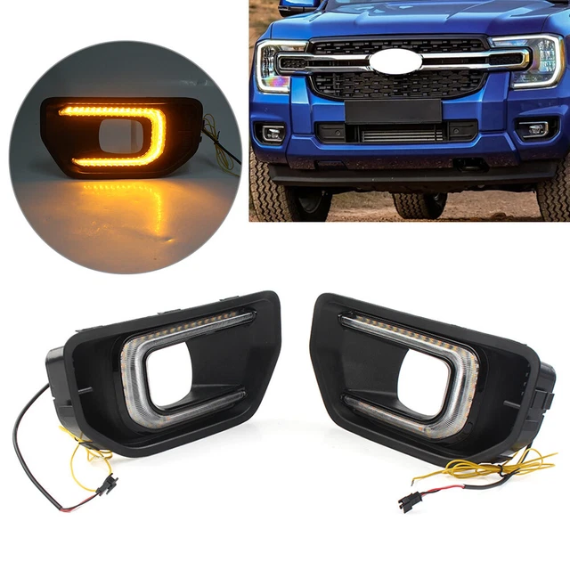 LED-TAGFAHRLICHT, GELBE BLINKERLAMPE für Ford Ranger XLT Sport Platinum ...