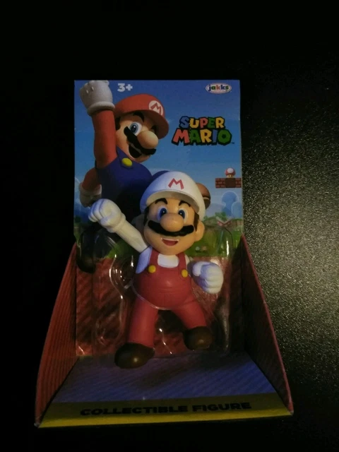 SUPER MARIO BROS. World of Nintendo Fire Mario Jakks Pacific Action ...