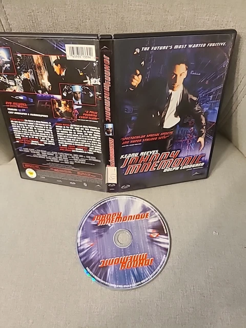 KEANU REEVES, JOHNNY Mnemonic, DVD PV8 $1.90 - PicClick CA