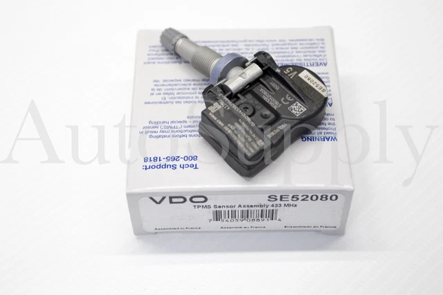 NEW 433 MHZ Continental VDO SE52080 TPMS sensor Jaguar, Land Rover ...
