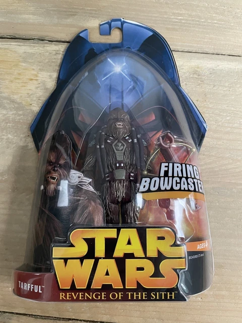 STAR WARS REVENGE Of The Sith Rots Collection Figures Tarful Wookie #25 ...