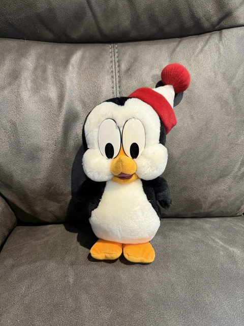 VINTAGE CHILLY WILLY Penguin 1990s Woody Woodpecker Woolly Hat Soft ...