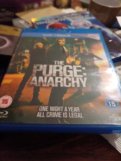 THE PURGE: ANARCHY - Blu-Ray & Digital Hd Ultraviolet Release £1.75 - PicClick UK